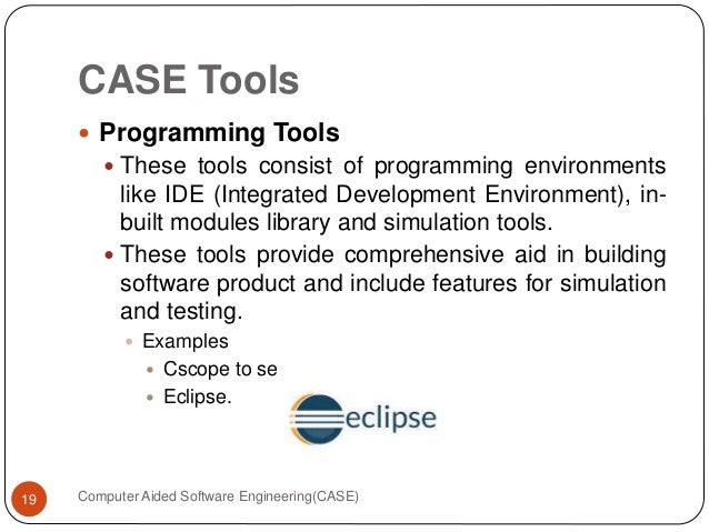 Computer Assisted Software Engineering Case Tools / Computer Aided ...