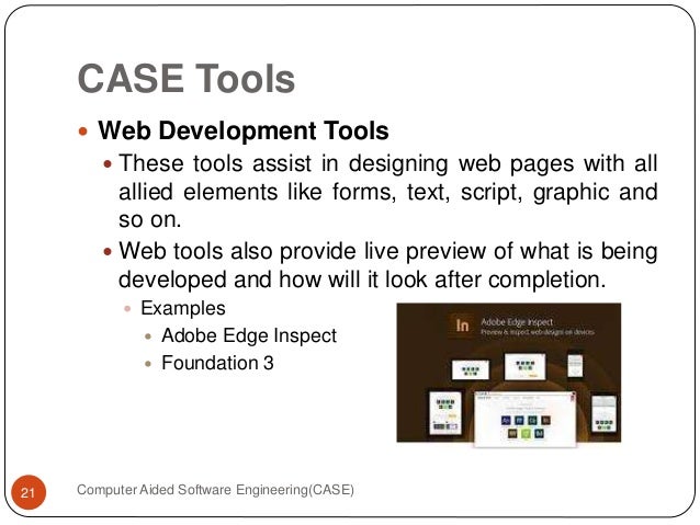 Computer Assisted Software Engineering Case Tools / Computer Aided ...
