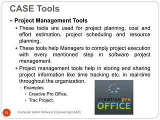 Computer Aided Software Engineering Nayab Awan | PPTX
