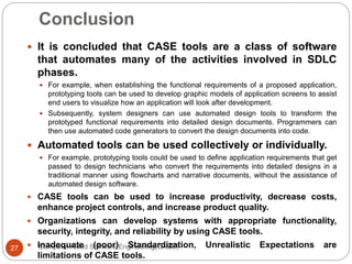 Computer Aided Software Engineering Nayab Awan | PPTX