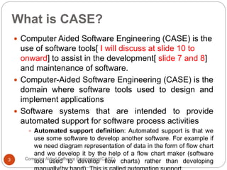 Computer Aided Software Engineering Nayab Awan | PPTX