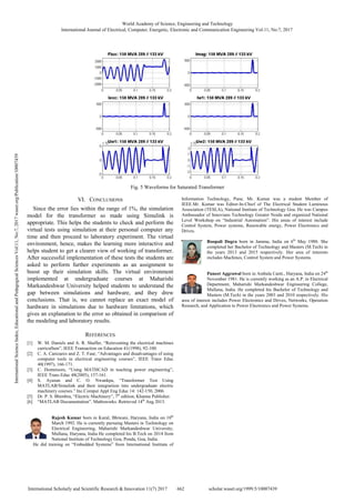 Computer aided-teaching-of-transformers-for-undergraduates | PDF