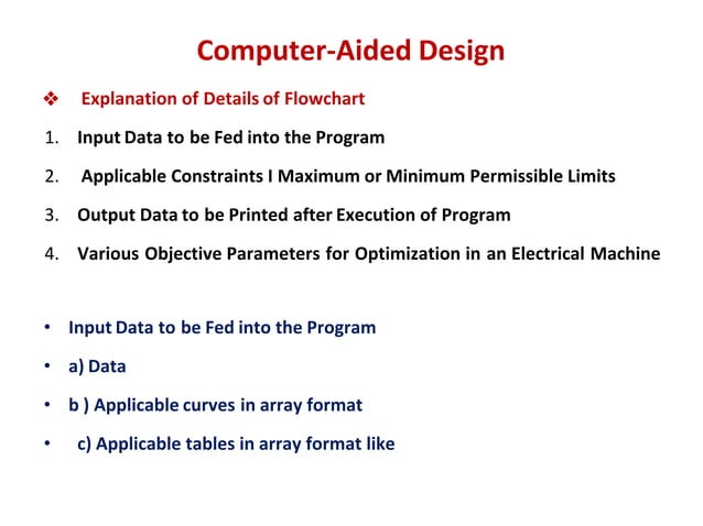 Computer-Aided Design of Electrical Machine | PDF