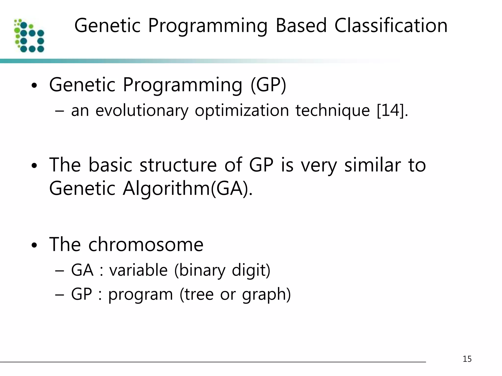 Computer Aided Detection Of Pulmonary Nodules Using Genetic Programming