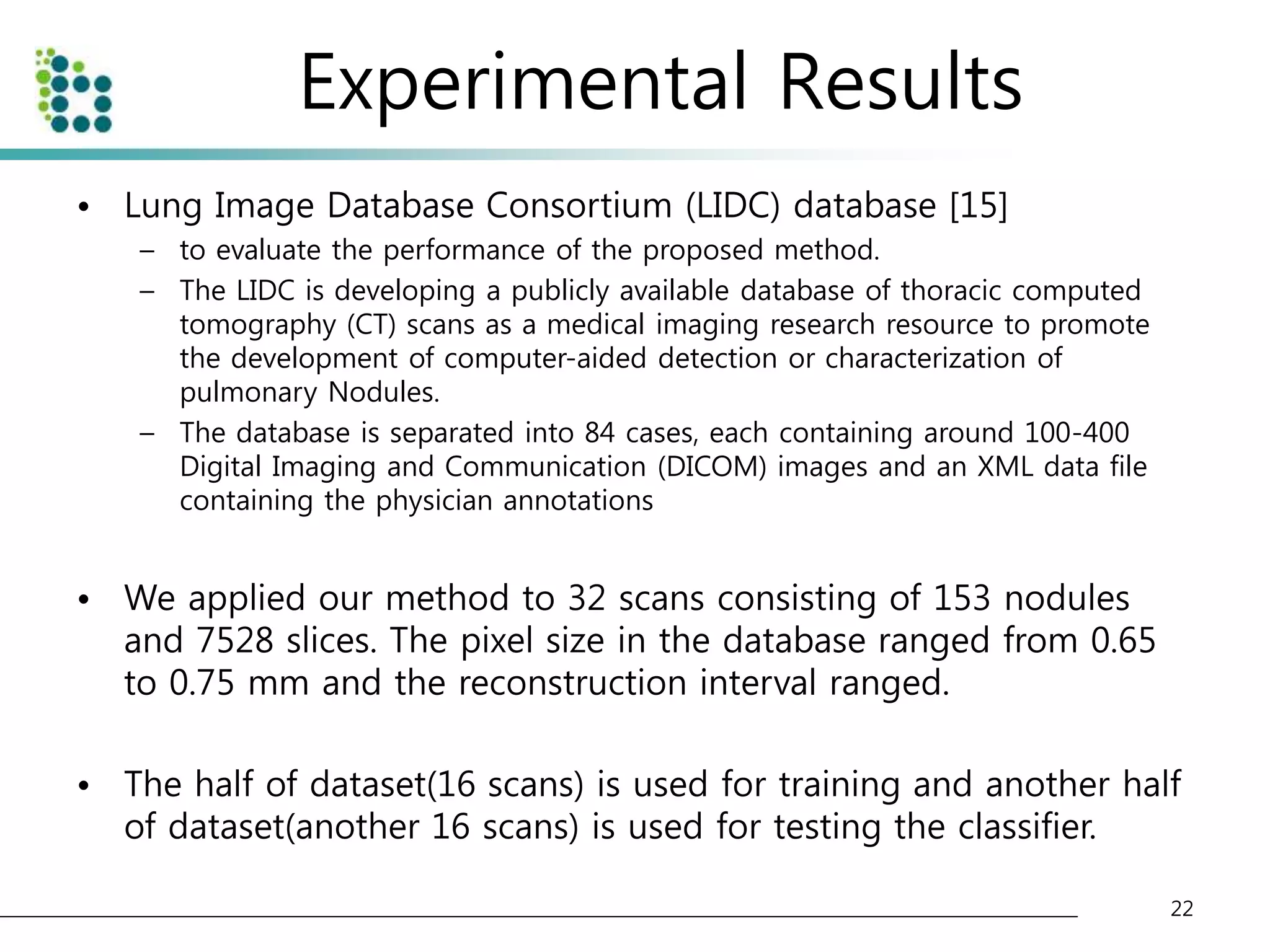 Computer Aided Detection Of Pulmonary Nodules Using Genetic Programming
