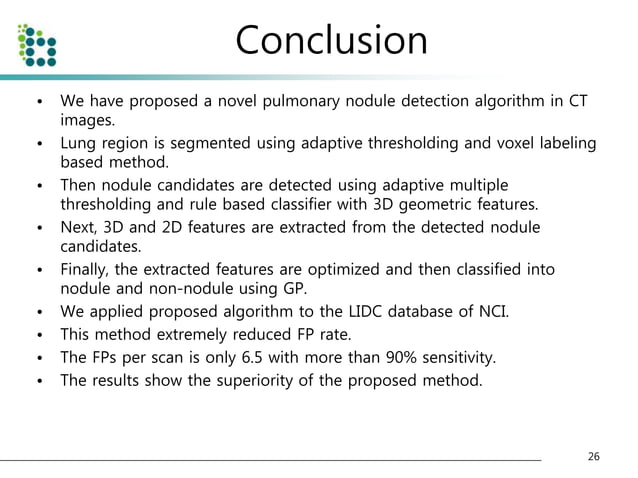 Computer Aided Detection Of Pulmonary Nodules Using Genetic Programming Ppt