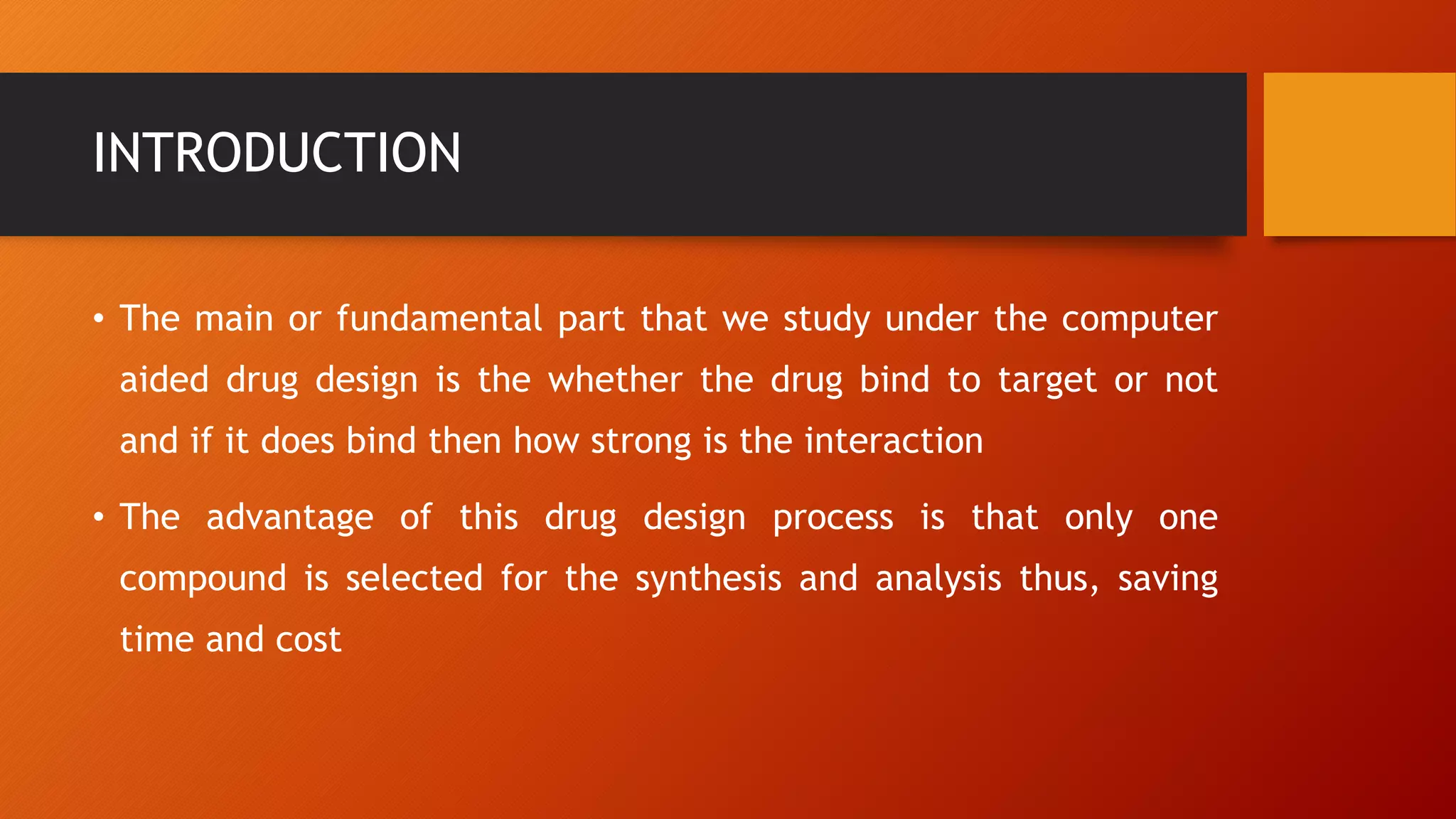Computer aided drug design | Bioinformatics | PPTX