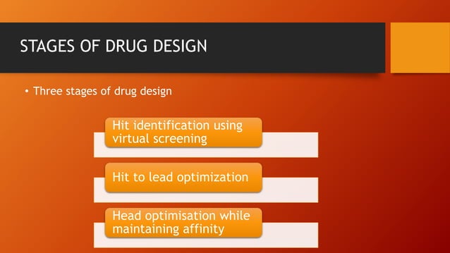 Computer aided drug design | Bioinformatics | PPTX | Pharmaceutical ...