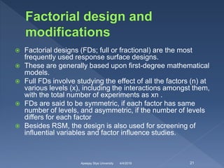 Computer aided formulation development | PPTX | Physics | Science