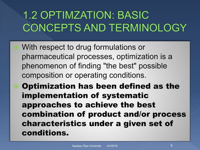 Computer aided formulation development | PPTX | Physics | Science