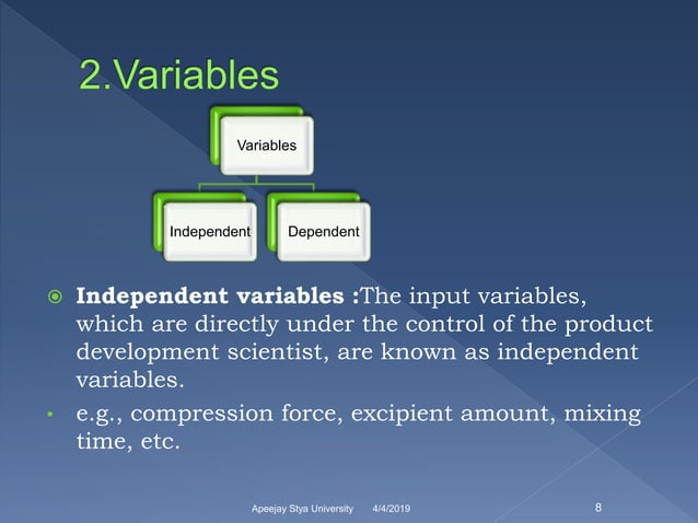 Computer aided formulation development | PPTX | Physics | Science