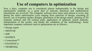 Computer aided formulation development | PDF