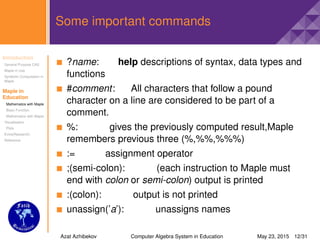 Computer algebra-system-maple | PDF