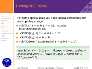Computer algebra-system-maple | PDF