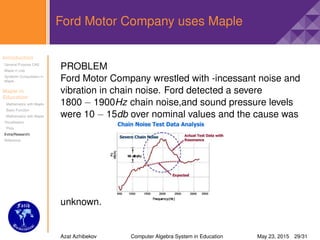 Computer algebra-system-maple | PDF