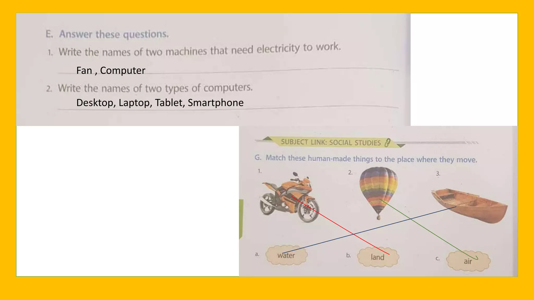Computer a machine std 1 | PPTX | Desktops | Computing