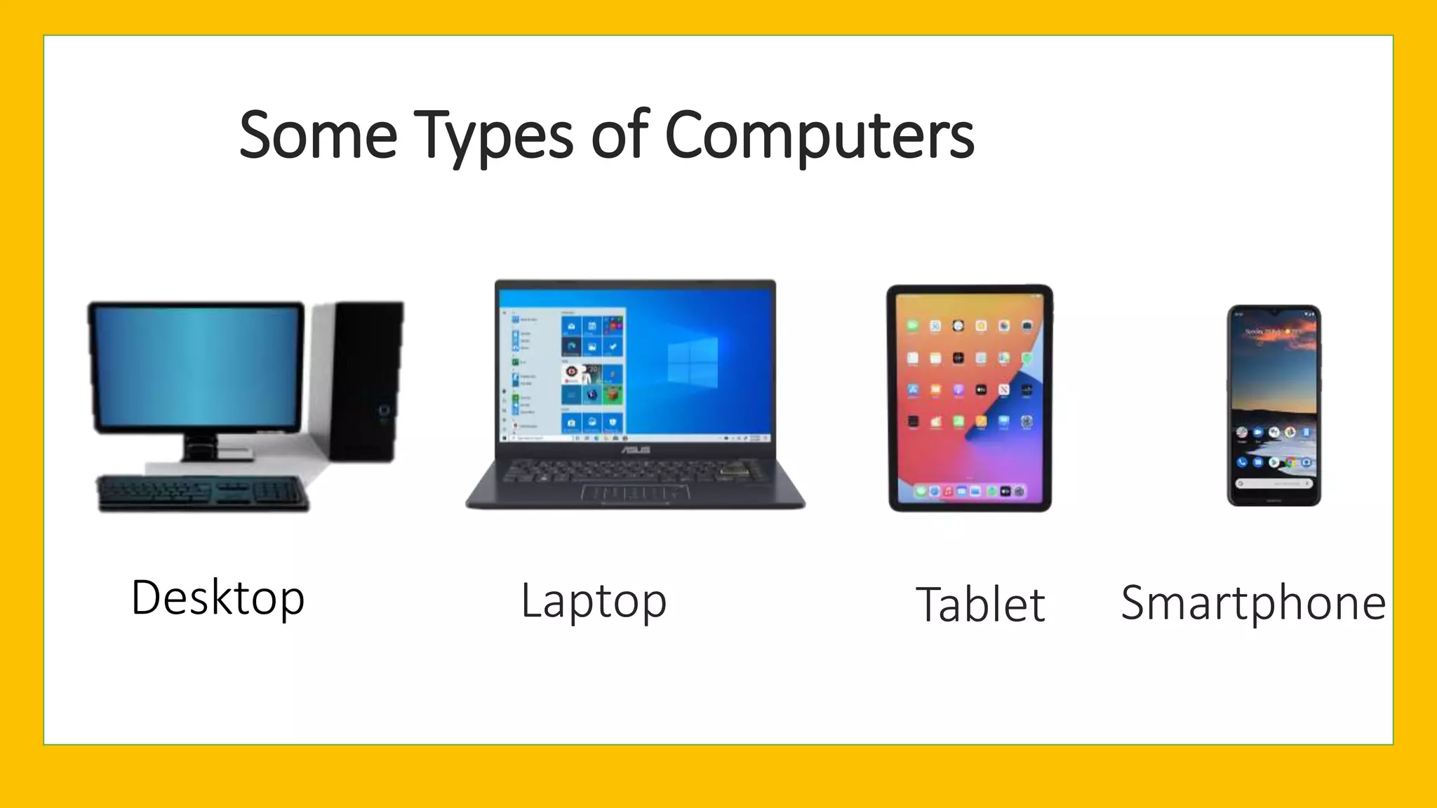 Computer a machine std 1 | PPTX | Desktops | Computing