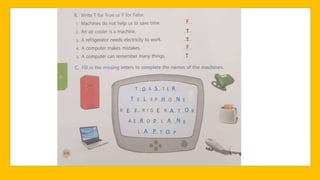 Computer a machine std 1 | PPTX | Desktops | Computing