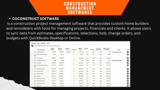 computer application and construction management | PDF