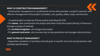 computer application and construction management | PDF