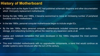 Computer Motherboard | PPTX