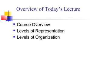 Computer architecture | PPT
