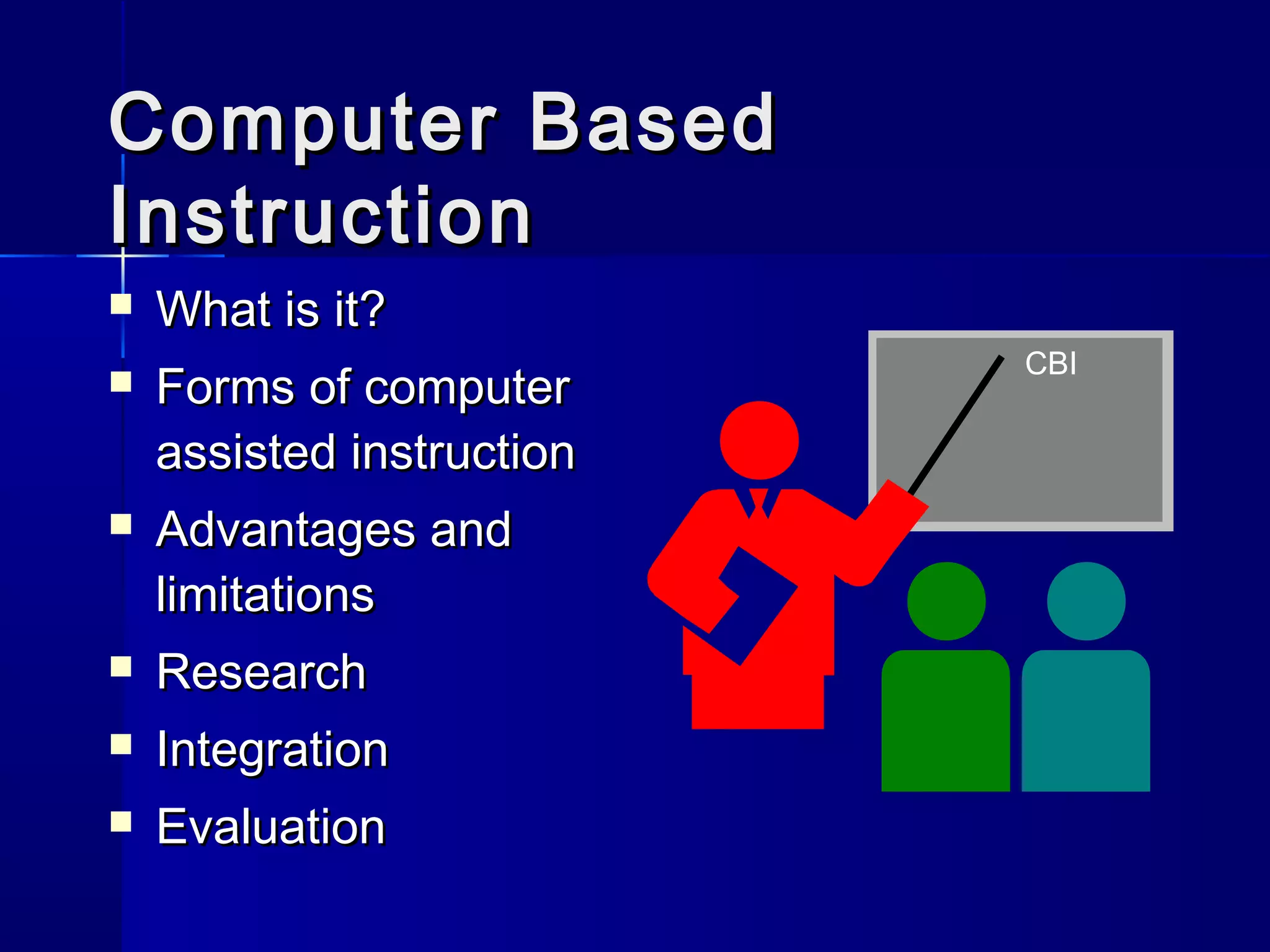 Computer Assisted Instruction Ppt