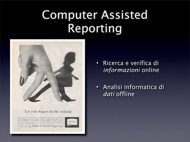 Computer Assisted Reporting (Redacted) | PPT
