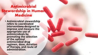 ANTIBIOTIC STEWARDSHIP principles and practice by Dr.T.V.Rao MD | PDF