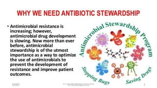 ANTIBIOTIC STEWARDSHIP principles and practice by Dr.T.V.Rao MD | PDF