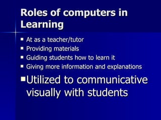 Computer assisted language learning | PPT