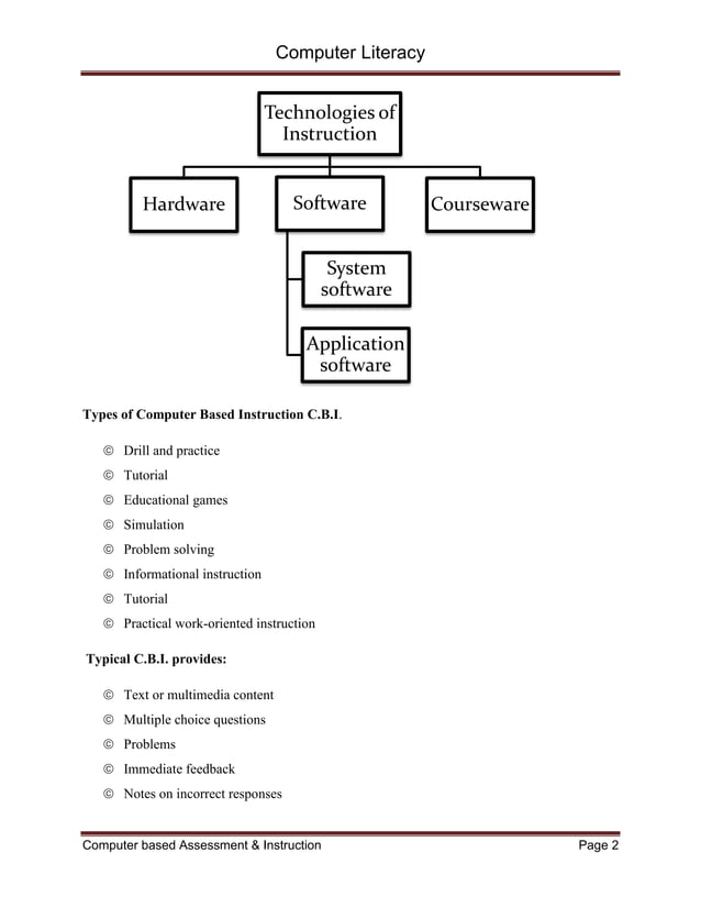 Computer based assessment | PDF | Educational Assessment | Education