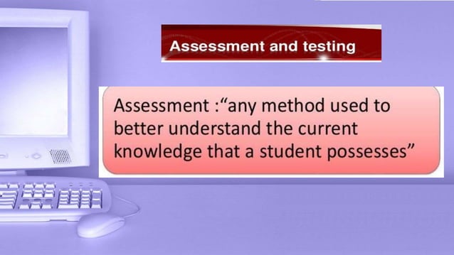 Computer- Based Assessment.pptx | Educational Assessment | Education