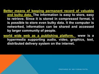 Computer based communication | PPT