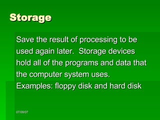 Computer Basic Definitions | PPT