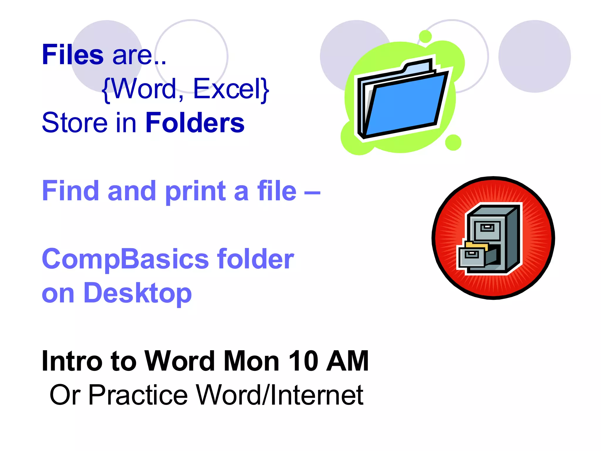 Computer Basics | PPT
