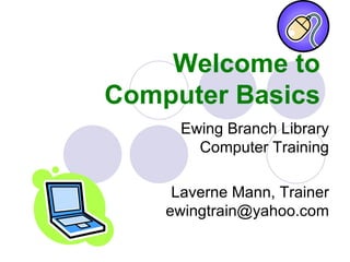 Computer Basics | PPT