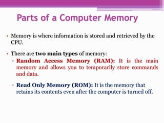 Computer basics | PPT