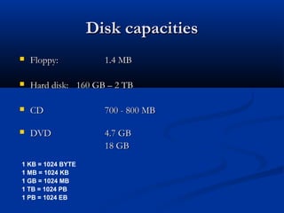 Computer basics--basic comp-oper | PPT