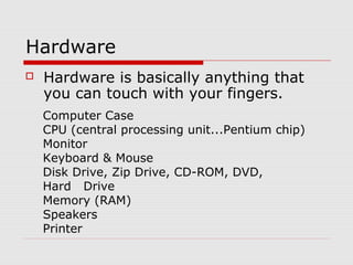 Computer basics--cte i-_-_computer_basics | PPT