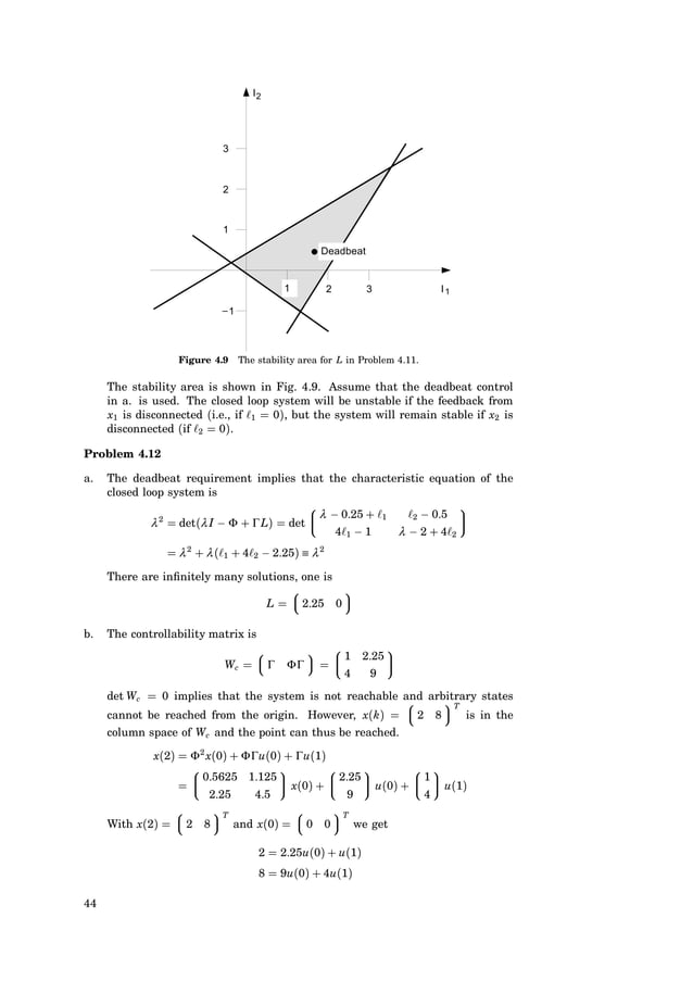Computer Controlled Systems (solutions manual). Astrom. 3rd edition 1997 | PDF