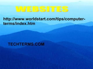 Computer Dictionary Ehicks | PPT