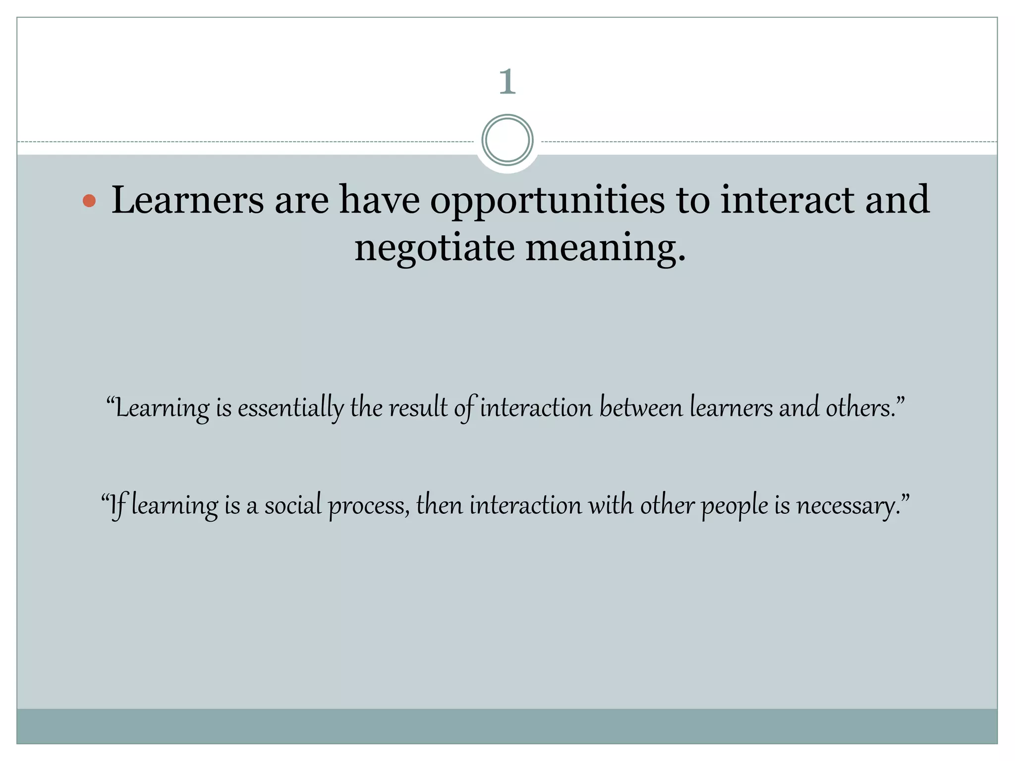 Computer enhanced language learning environments | PPTX
