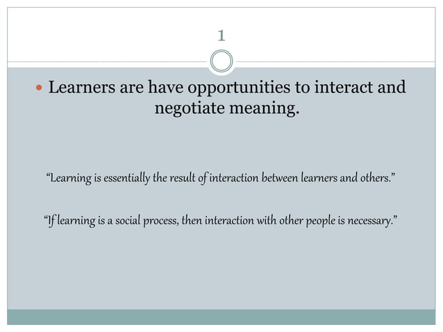 Computer enhanced language learning environments | PPTX