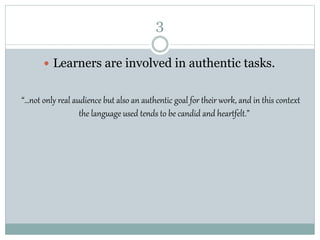 Computer enhanced language learning environments | PPTX