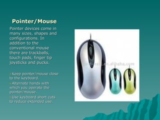 Computer Ergonomics | PPT