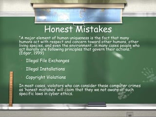 Computer Ethics in Digital Resources | PPT
