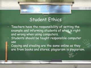 Computer Ethics in Digital Resources | PPT