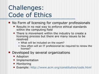 Computer Ethics | PPT