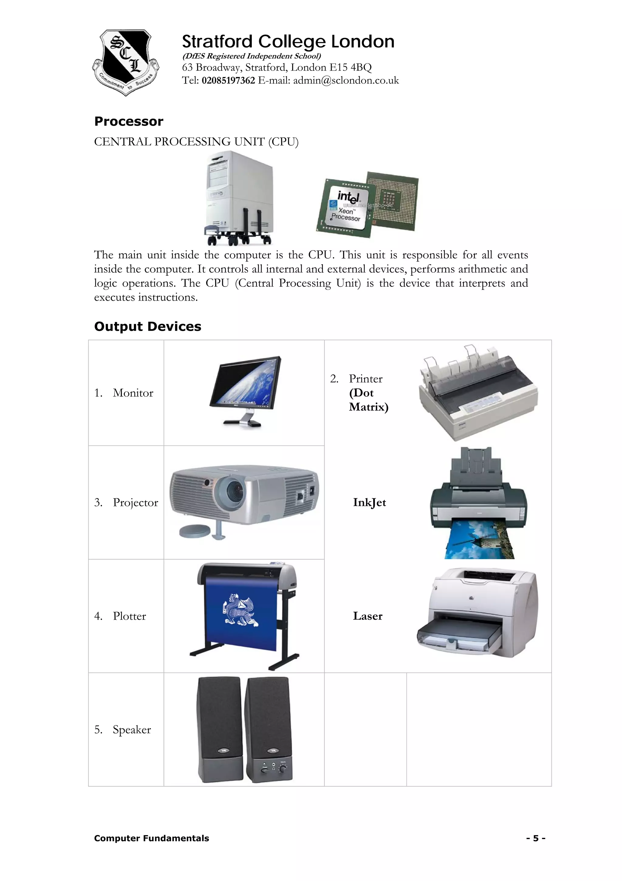 Computer fundamental | PDF